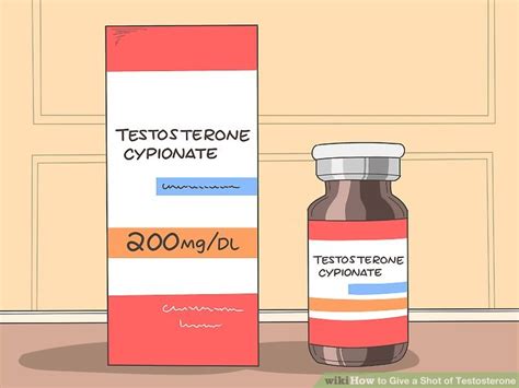 How To Give A Shot Of Testosterone 14 Steps With Pictures