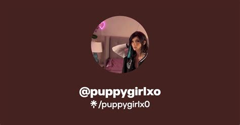 Puppygirlxo Instagram Tiktok Linktree