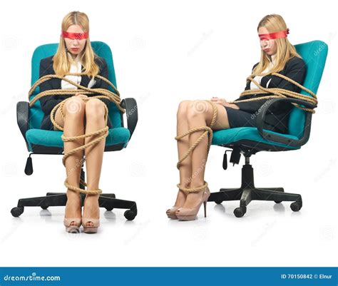 Girl Tied Chair Telegraph