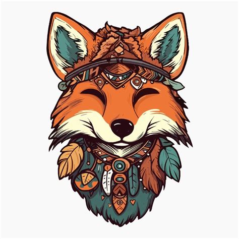 Camiseta Premium Unisex «indie Fox 006 De Tatowapo Superfan Art