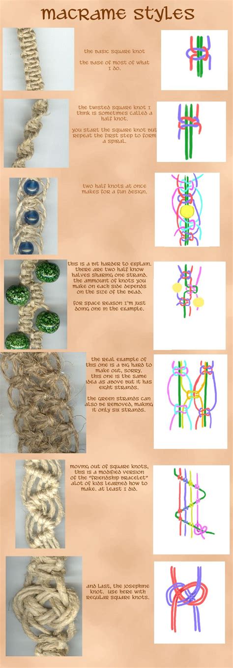 Macrame Styles By Kaileighblue On DeviantART Macrame Macrame Knots Macrame Diy