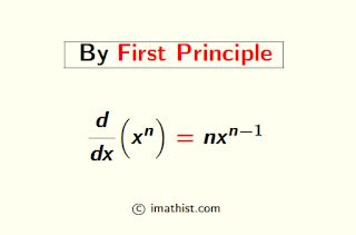 Derivative Of X N By First Principle Power Rule IMath
