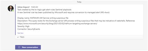 Monitoring The Publication Of New Azure Sentinel Alert Rule Templates