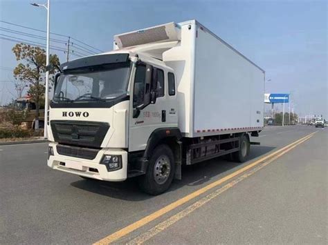 China Sinotrukhowo 4x2 8 Ton 10 Ton Carrier Freezer Cooling Cargo Van