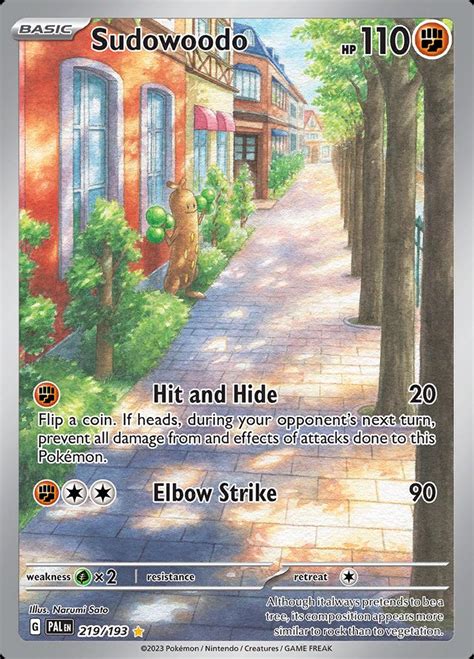 Sudowoodo 219 Prices Pokemon Paldea Evolved Pokemon Cards