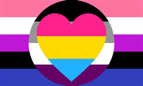 Asexual Panromantic Genderfluid Combo By Pride Flags On Deviantart