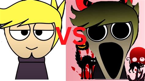 Sprunki Eddsworld Mod Normal Vs Horror Versions Youtube