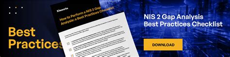How To Perform A Nis 2 Gap Analysis Best Practices Checklist