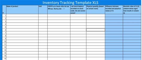 Download Inventory Tracking Excel Template Excelonist