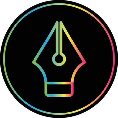 Pen Nib Vector Icon Design 14896243 Vector Art At Vecteezy