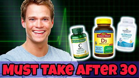 Top 5 Essential Supplements Every Man Should Take After 30 Youtube