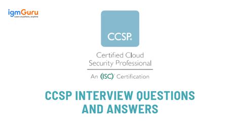 Top Ccsp Interview Questions And Answers Updated 2025
