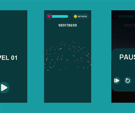 Artstation Hyper Casual Ui Pack Game Assets