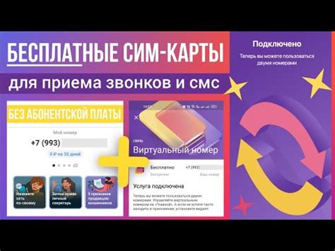🔥 Бесплатные сим-карты и виртуальные номера для приема звонков и смс ...