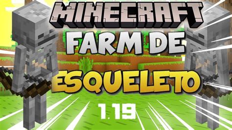 Farm De Esqueletoxp Serie Survival Minecraft Bedrock 119 6ep Youtube