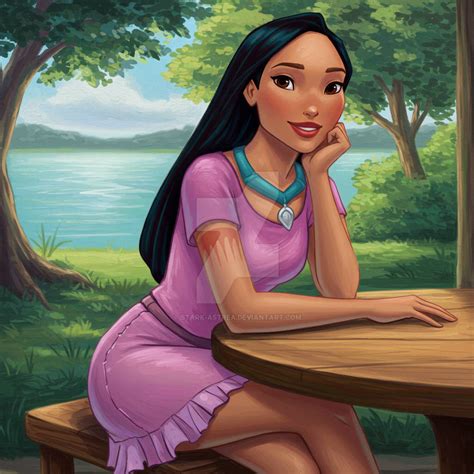 S A Pocahontas Fan Art 0007 By Stark Astrea On Deviantart