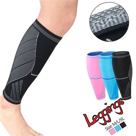 1pc Compression Calf Sleeve Basketball Volleyball Men Support Calf
