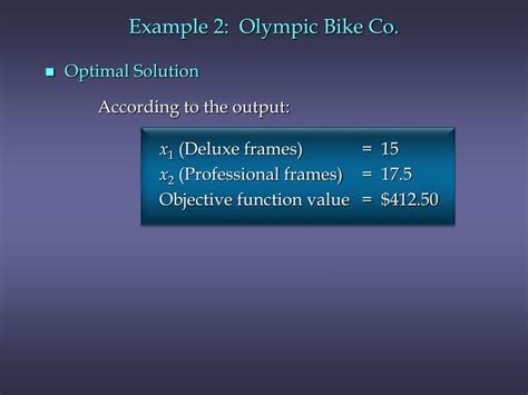 ppt chapter 8 linear programming sensitivity analysis and interpretation of solution