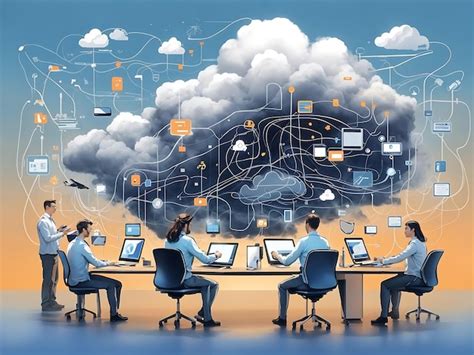 Premium Ai Image An Artistic Representation Of Data Flowing