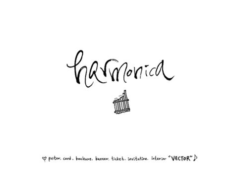 유토이미지 손으로 그린 음악 일러스트