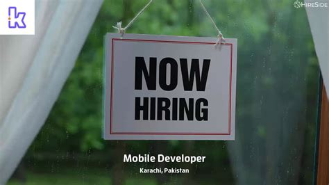 hireside on linkedin click to apply for mobile developer