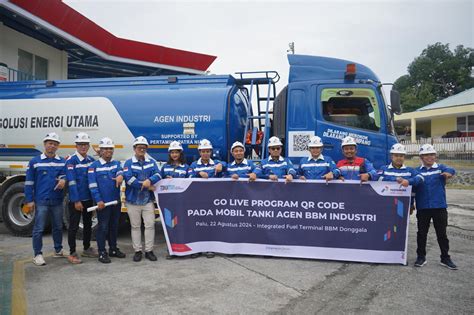 Pertamina Patra Niaga Sulawesi Luncurkan Qr Code Mobil Tangki Agen Bbm Industri Berita Kota
