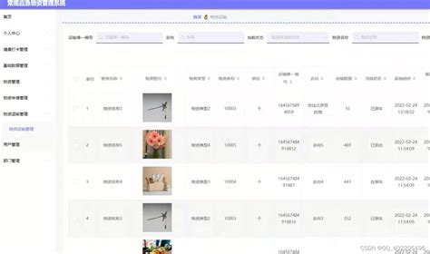 基于springboot vue的防汛应急物资管理系统 风暴潮漫堤预警管理 vue csdn博客