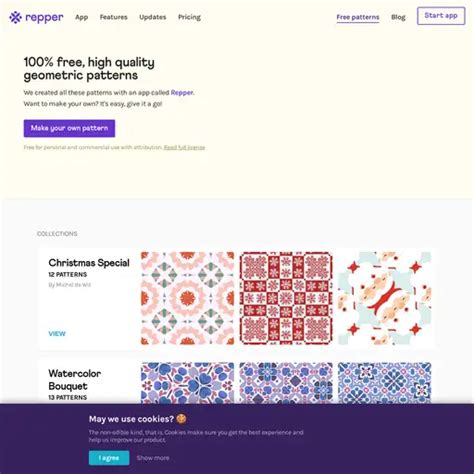 Repper Patterns Addys Toolkit • Web Dev And Design Resources