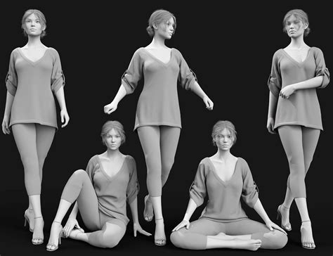Elegant Essentials Poses For Genesis 8 Female Daz 3d