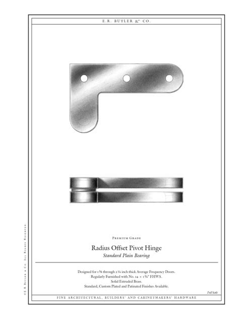 Radius Offset Pivot Pdf