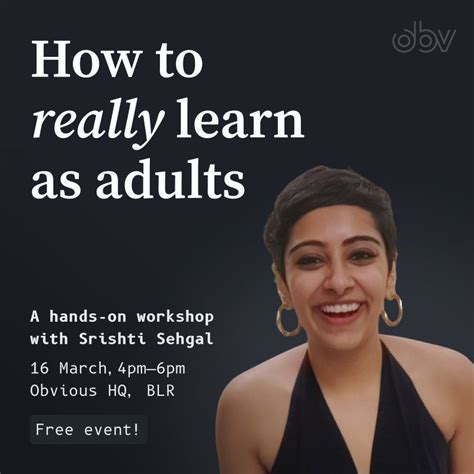 Srishti Sehgal On Linkedin Doing Something Fun This Saturday If Youre In Bangalore And Free