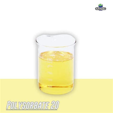Polysorbate 20 Cosmetic Grade Emulsifier Shoprythm Usa