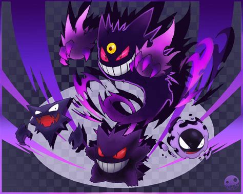 Gastly Pokemon Wallpapers Top Free Gastly Pokemon Backgrounds