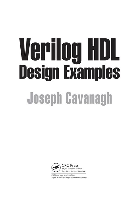 Verilog HDL Design Examples PDFDrive Pdf