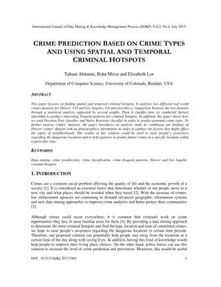 Crime Prediction Based On Crime Types PDF