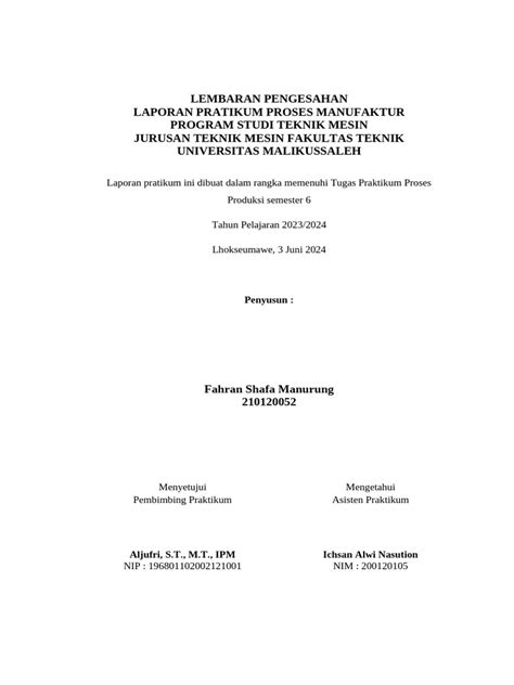 Lbp Pengesahan Bubut Fahran 1 Pdf