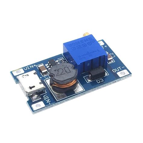 Mt3608 Dc Dc Step Up Converter Booster Tápegység Modul Boost Step Up