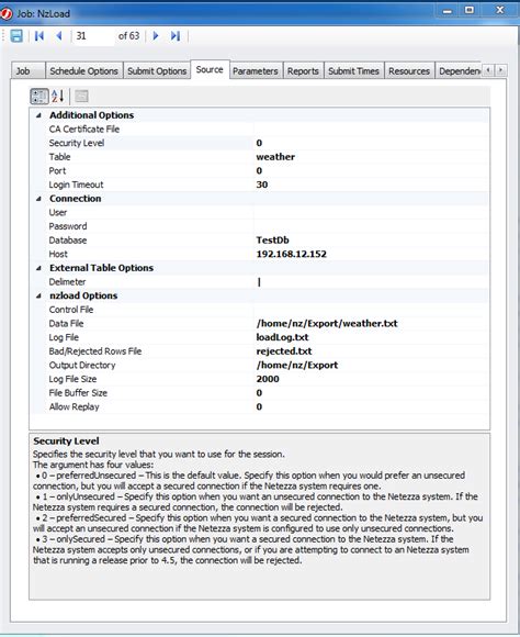 Workload Automation For Netezza Jams