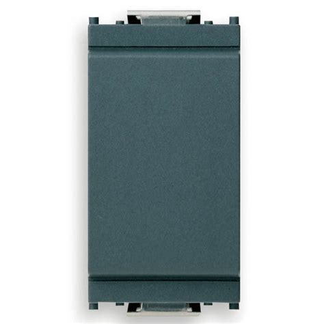 Vimar 16542 Idea Series Smooth Matte Front Dark Gray 1 97” X 0 98” Bla