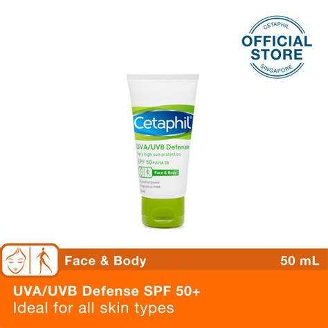 Cetaphil Uva Uvb Defense Sunscreen Spf50 50ml Lazada