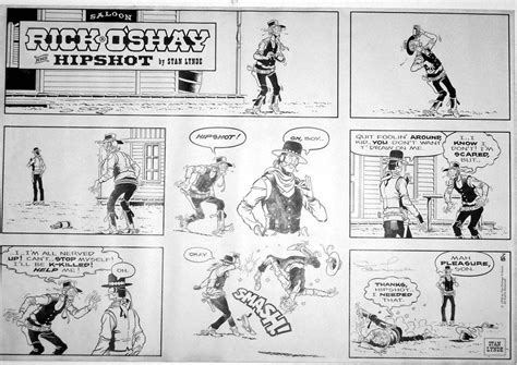 Rick Oshay And Hipshot Comic In 70s Phantome Papers In Sweden