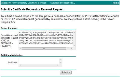 Using Microsoft Active Directory Certificate Services