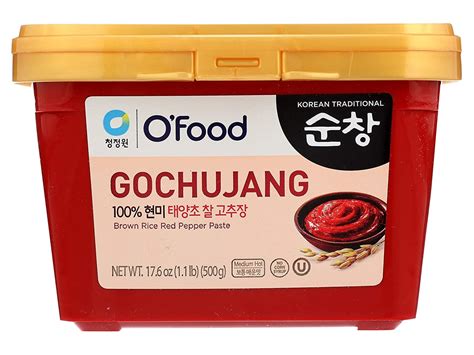 Pepper Paste Hot Gochu Jang 500g Ofood Korea Asia Food