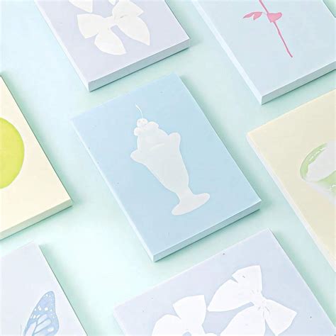 Ultra White Kraft Paper Memo Pad Aesthetics For Daily Life Babes And Writing Creative SHEIN