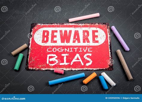 Cognitive Bias Is Shown On The Photo Using The Text 217119654