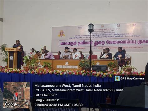 Meera Yazhini On Linkedin Jobmela Nssvolunteer Employmentcamp Mahendraeducationalinstitutions