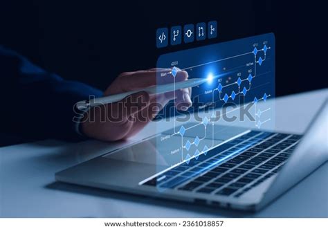 Software Development Flowchart Diagram Showing Branching Shutterstock