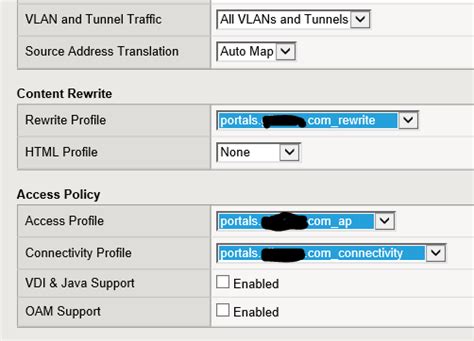 Apm Ap Vpe To Valuevariable To Check And Trigger A Redirect To Logon