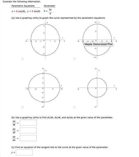 Solved Consider The Following Information Parametric Chegg