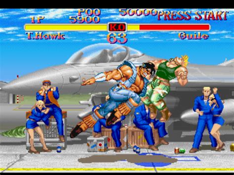 Screenshot Of Street Fighter Collection Playstation 1997 Mobygames